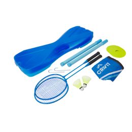Crivit Badminton Komplett-Set, für bis zu zwei Spieler