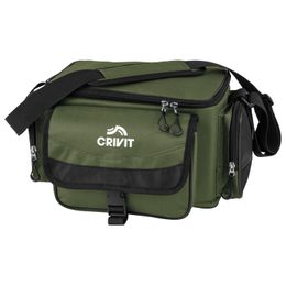 Crivit Angelzubehörtasche, Inkl. 4 Boxen für Angelzubehör