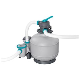 Bestway Sandfilteranlage mit Zeitschaltuhr 8.327 l/h, 280 W Grau