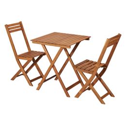 Livarno Home Balkon-Set »SEVILLA«, 3-teilig, aus ölgebeiztem Akazienholz