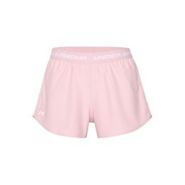 Under Armour Sportshorts 'Play Up' Damen Gr&ouml;&szlig;e L hellpink / wei&szlig;