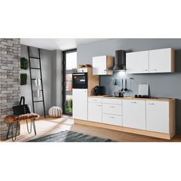 Menke Küchenblock »Artisan Classic«, 280 cm, mit Elektrogeräten