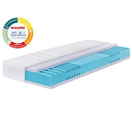 BRECKLE LEDERCOLLECTION Breckle 7-Zonen-Gelschaum-Matratze »Gel-Sensation First Class«, 25 cm Höhe