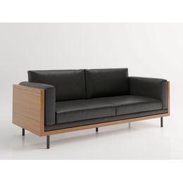 Playboy Sofa »Shelby«, 3-Sitzer, mit Arm-und Rückenlehne