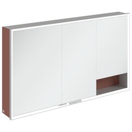 Villeroy & Boch Villeroy & Boch Aufputz-Spiegelschrank My View+ A48113 1300x750x168mm m. Bel. Wine Red A48113AH