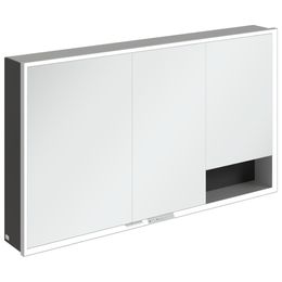 Villeroy & Boch Villeroy & Boch Aufputz-Spiegelschrank My View+ A48113 1300x750x168mm m. Bel. Volcano Black A48113VL