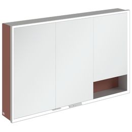 Villeroy & Boch Villeroy & Boch Aufputz-Spiegelschrank My View+ A48112 1200x750x168mm m. Bel. Wine Red A48112AH