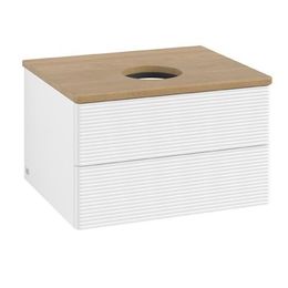 Villeroy & Boch Villeroy & Boch Waschtischunterschrank Antao K18_1 600x360x500mm mit Struktur FK/AP: MT/1 K18111MT
