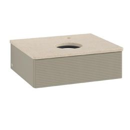 Villeroy & Boch Villeroy & Boch Waschtischunterschrank Antao K07_5 600x190x500mm mit Struktur FK/AP: HK/3 K07153HK