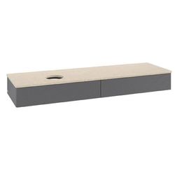 Villeroy & Boch Villeroy & Boch Waschtischunterschrank Antao K15_1 1600x190x500mm mit Struktur FK/AP: GK/3 K15113GK