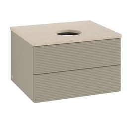Villeroy & Boch Villeroy & Boch Waschtischunterschrank Antao K18_1 600x360x500mm mit Struktur FK/AP: HK/3 K18113HK