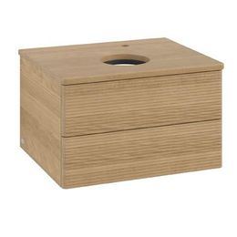 Villeroy & Boch Villeroy & Boch Waschtischunterschrank Antao K18_5 600x360x500mm mit Struktur FK/AP: HN/1 K18151HN