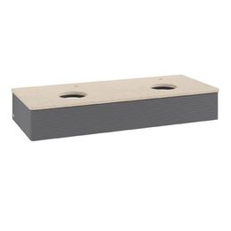 Villeroy & Boch Villeroy & Boch Waschtischunterschrank Antao K13_5 1200x190x500mm mit Struktur FK/AP: GK/3 K13153GK
