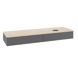Villeroy & Boch Villeroy & Boch Waschtischunterschrank Antao K16_1 1600x190x500mm mit Struktur FK/AP: GK/3 K16113GK