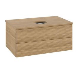Villeroy & Boch Villeroy & Boch Waschtischunterschrank Antao K19_1 800x360x500mm mit Struktur FK/AP: HN/1 K19111HN