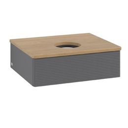 Villeroy & Boch Villeroy & Boch Waschtischunterschrank Antao K07_1 600x190x500mm mit Struktur FK/AP: GK/1 K07111GK