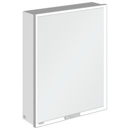 Villeroy & Boch Villeroy & Boch Aufputz-Spiegelschrank My View+ A4816R 600x750x168mm m. Bel. Brilliant White A4816RVE