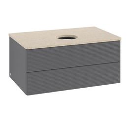 Villeroy & Boch Villeroy & Boch Waschtischunterschrank Antao K19_1 800x360x500mm mit Struktur FK/AP: GK/3 K19113GK