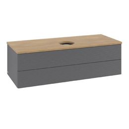 Villeroy & Boch Villeroy & Boch Waschtischunterschrank Antao K21_1 1200x360x500mm mit Struktur FK/AP: GK/1 K21111GK