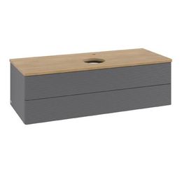 Villeroy & Boch Villeroy & Boch Waschtischunterschrank Antao K21_5 1200x360x500mm mit Struktur FK/AP: GK/1 K21151GK