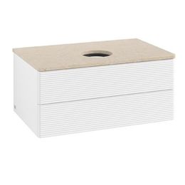 Villeroy & Boch Villeroy & Boch Waschtischunterschrank Antao K19_1 800x360x500mm mit Struktur FK/AP: MT/3 K19113MT