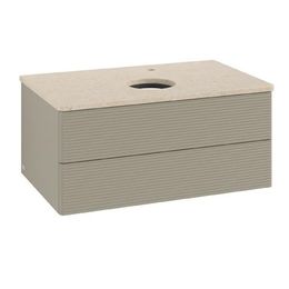 Villeroy & Boch Villeroy & Boch Waschtischunterschrank Antao K19_5 800x360x500mm mit Struktur FK/AP: HK/3 K19153HK