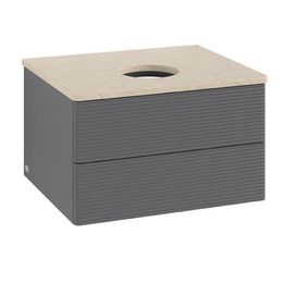 Villeroy & Boch Villeroy & Boch Waschtischunterschrank Antao K18_1 600x360x500mm mit Struktur FK/AP: GK/3 K18113GK