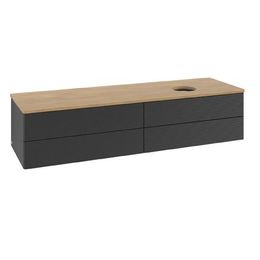 Villeroy & Boch Villeroy & Boch Waschtischunterschrank Antao K27_1 1600x360x500mm mit Struktur FK/AP: PD/1 K27111PD