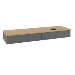 Villeroy & Boch Villeroy & Boch Waschtischunterschrank Antao K16_1 1600x190x500mm mit Struktur FK/AP: GK/1 K16111GK