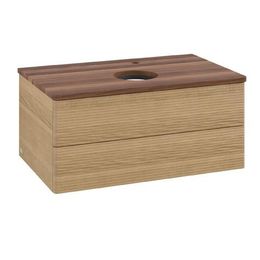 Villeroy & Boch Villeroy & Boch Waschtischunterschrank Antao K19_5 800x360x500mm mit Struktur FK/AP: HN/2 K19152HN