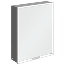 Villeroy & Boch Villeroy & Boch Aufputz-Spiegelschrank My View+ A4816L 600x750x168mm m. Bel. Graphite A4816LVR