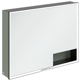 Villeroy & Boch Villeroy & Boch Aufputz-Spiegelschrank My View+ B48110 1000x750x168mm m. Bel. Soft Green B48110AF