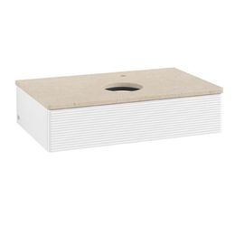 Villeroy & Boch Villeroy & Boch Waschtischunterschrank Antao K08_5 800x190x500mm mit Struktur FK/AP: MT/3 K08153MT