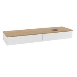 Villeroy & Boch Villeroy & Boch Waschtischunterschrank Antao K16_1 1600x190x500mm mit Struktur FK/AP: GF/1 K16111GF