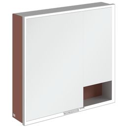 Villeroy & Boch Villeroy & Boch Aufputz-Spiegelschrank My View+ A48180 800x750x168mm m. Bel. Wine Red A48180AH