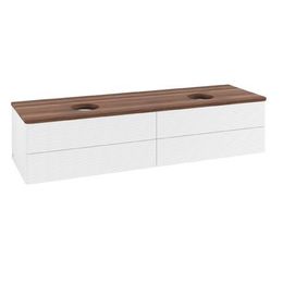 Villeroy & Boch Villeroy & Boch Waschtischunterschrank Antao K28_1 1600x360x500mm mit Struktur FK/AP: MT/2 K28112MT