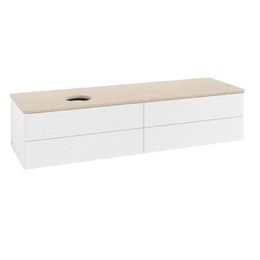 Villeroy & Boch Villeroy & Boch Waschtischunterschrank Antao K26_1 1600x360x500mm mit Struktur FK/AP: MT/3 K26113MT