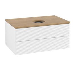 Villeroy & Boch Villeroy & Boch Waschtischunterschrank Antao K19_1 800x360x500mm mit Struktur FK/AP: MT/1 K19111MT