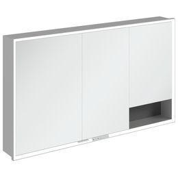 Villeroy & Boch Villeroy & Boch Einbau-Spiegelschrank My View+ A48213 1300x750x167mm mit Beleuchtung Graphite A48213VR