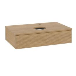 Villeroy & Boch Villeroy & Boch Waschtischunterschrank Antao K08_5 800x190x500mm mit Struktur FK/AP: HN/1 K08151HN
