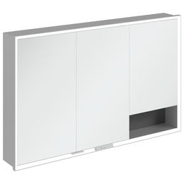 Villeroy & Boch Villeroy & Boch Einbau-Spiegelschrank My View+ A48212 1200x750x167mm mit Beleuchtung Graphite A48212VR