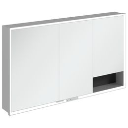 Villeroy & Boch Villeroy & Boch Einbau-Spiegelschrank My View+ A48213 1300x750x167mm m. Bel. Volcano Black A48213VL