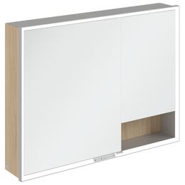 Villeroy & Boch Villeroy & Boch Aufputz-Spiegelschrank My View+ A48110 1000x750x168mm m. Bel. Nordic Oak A48110VJ