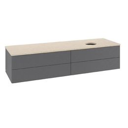 Villeroy & Boch Villeroy & Boch Waschtischunterschrank Antao K27_1 1600x360x500mm mit Struktur FK/AP: GK/3 K27113GK