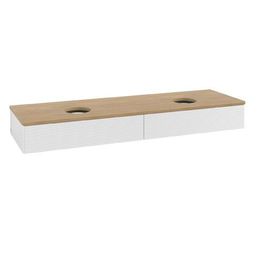 Villeroy & Boch Villeroy & Boch Waschtischunterschrank Antao K17_1 1600x190x500mm mit Struktur FK/AP: GF/1 K17111GF