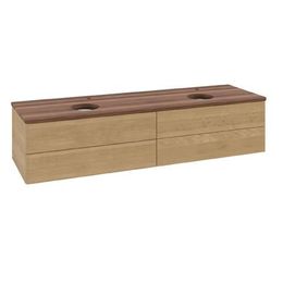 Villeroy & Boch Villeroy & Boch Waschtischunterschrank Antao K28_5 1600x360x500mm FK/AP: HN/2 K28052HN