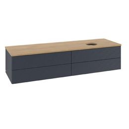 Villeroy & Boch Villeroy & Boch Waschtischunterschrank Antao K27_1 1600x360x500mm mit Struktur FK/AP: HG/1 K27111HG
