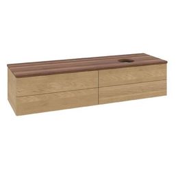 Villeroy & Boch Villeroy & Boch Waschtischunterschrank Antao K27_1 1600x360x500mm mit Struktur FK/AP: HN/2 K27112HN