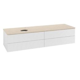 Villeroy & Boch Villeroy & Boch Waschtischunterschrank Antao K26_5 1600x360x500mm mit Struktur FK/AP: GF/3 K26153GF
