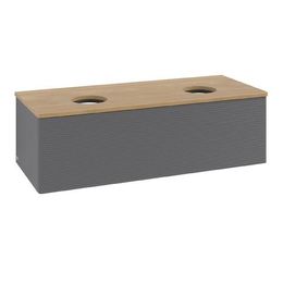 Villeroy & Boch Villeroy & Boch Waschtischunterschrank Antao K35_1 1200x360x500mm mit Struktur FK/AP: GK/1 K35111GK